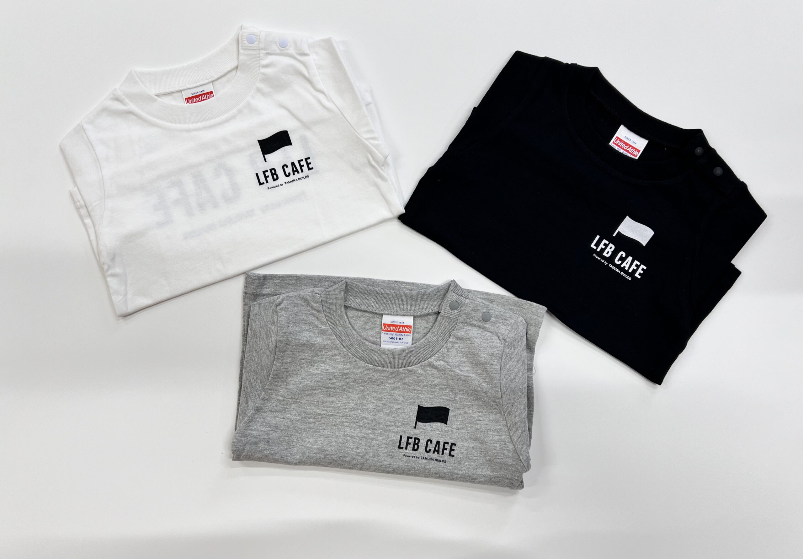 LFB CAFEキッズ用オリジナルTシャツ（サイズ90・100） | 株式会社田村ビルズグループ